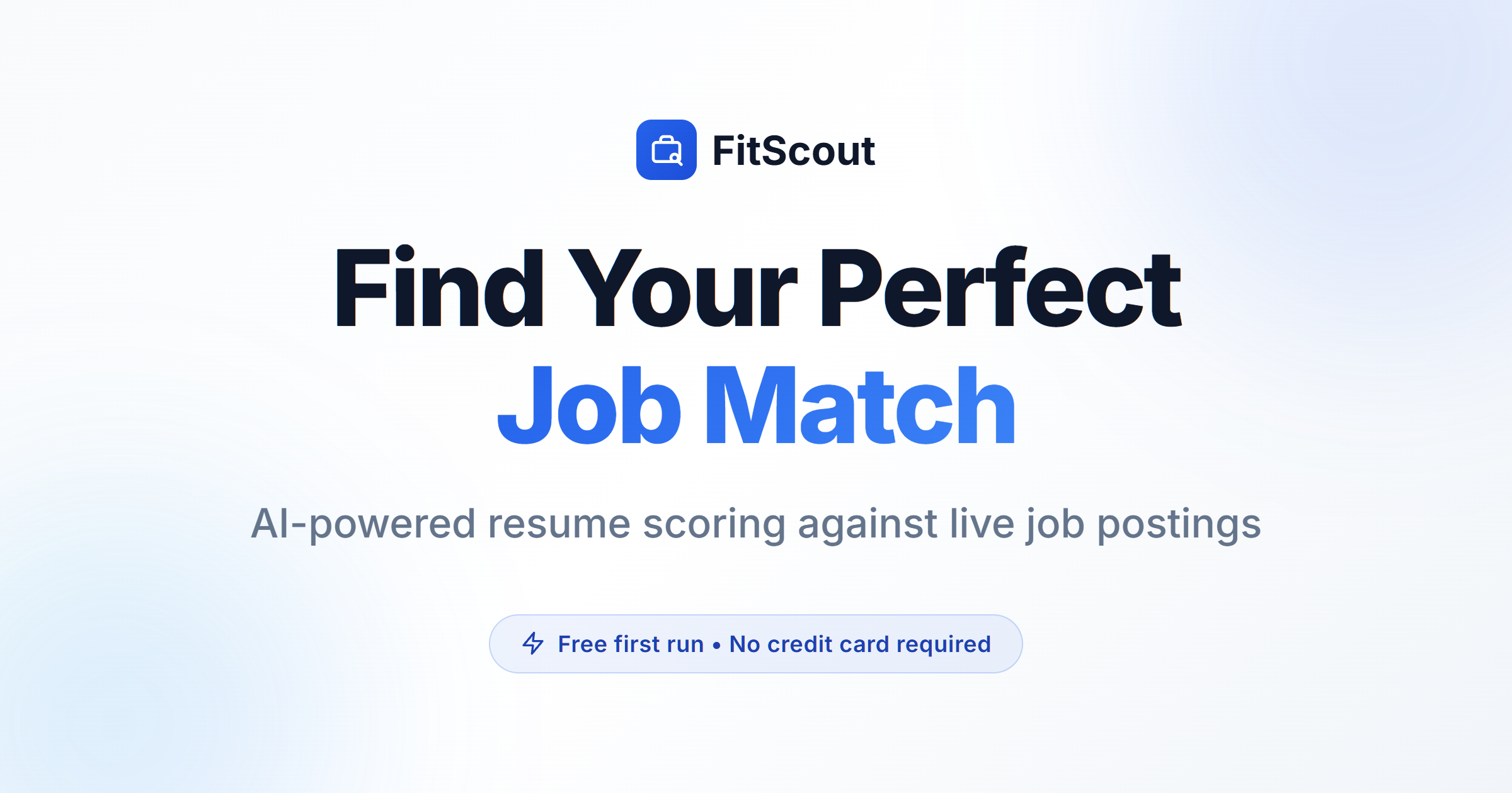 FitScout - AI-Powered Job Matching Platform